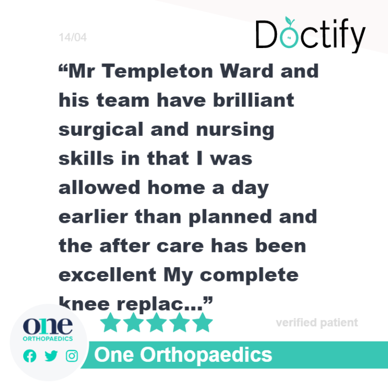 Oliver Templeton-Ward | Orthopaedic Surgeon In Guildford