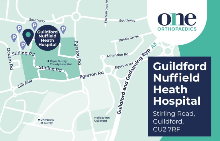 Nuffield Health Guildford Hospital | One Orthopaedics Clinic